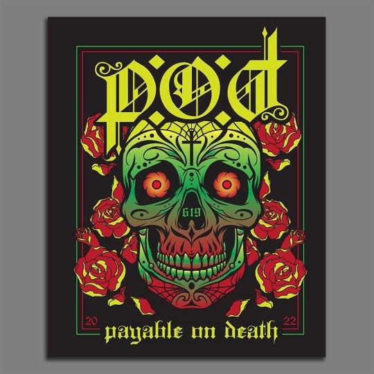 P.O.D. Jumbo Window Decal – P.O.D. | The Official Website